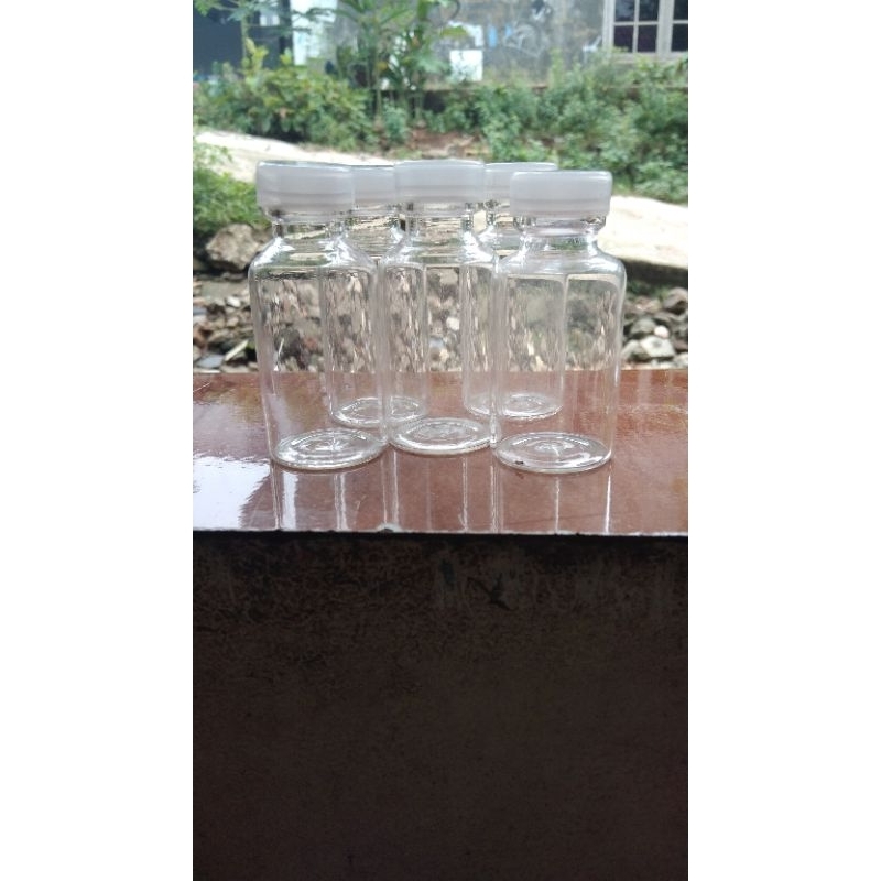 Jual botol kaca vial 20 ml( ISI PAKET 20 PCS) | Shopee Indonesia