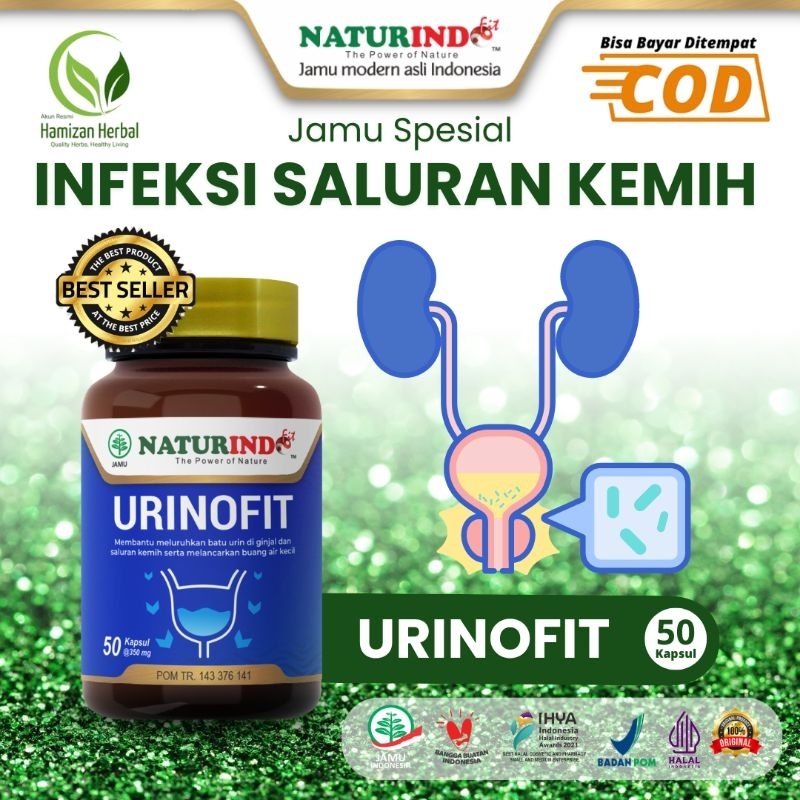 Jual URINOFIT Obat ISK Infeksi Saluran Kemih Kencing Batu Batu Ginjal Kencing Beser Sering Buang ...