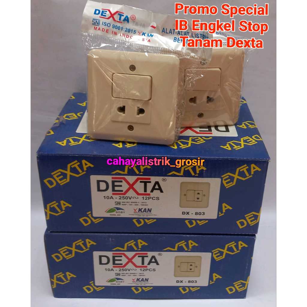 Jual IB Saklar Engkel+Stop/ IB Tanam Dexta, SNI /IB Tanam Murah ...