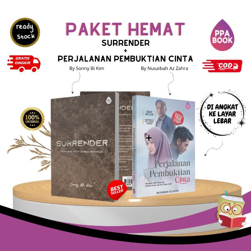 Jual buku surrender by sonny abi kim | perjalanan pembuktian cinta by ...