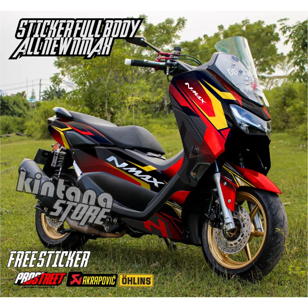 Jual Decal Stiker Motor Decal Nmax 2020 2021 2022 Modifikasi Variasi ...