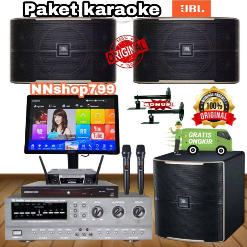 Jual Paket Karaoke JBL passion 10+Amplifier 3G Audio/Profesional Sound System Karaoke | Shopee ...
