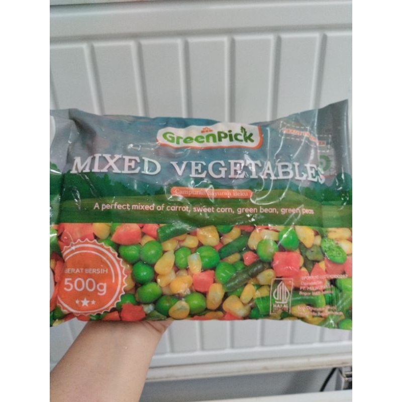 Jual GreenPick Mix Vegetable uk 500gr | Shopee Indonesia