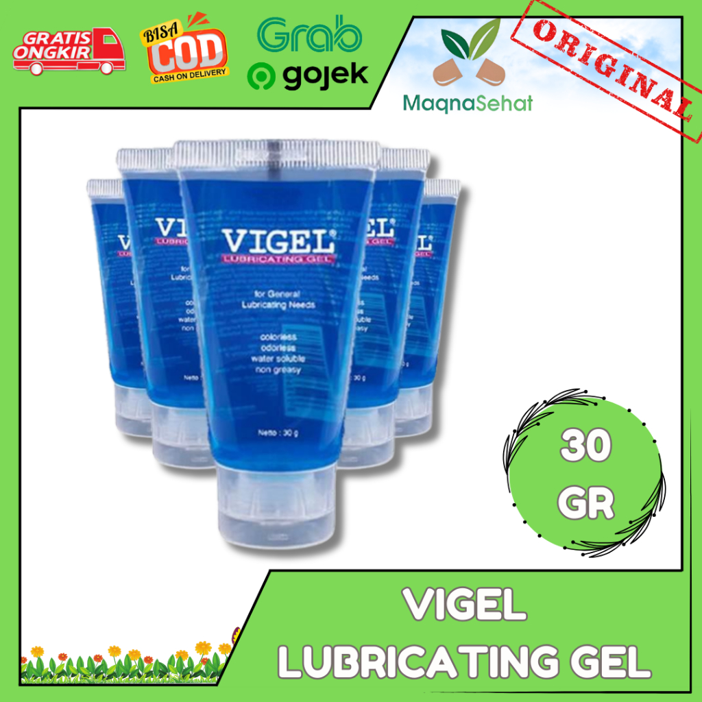Jual Vigel Lubricating Gel 30gr - For General Lubricating Needs / Vigel ...