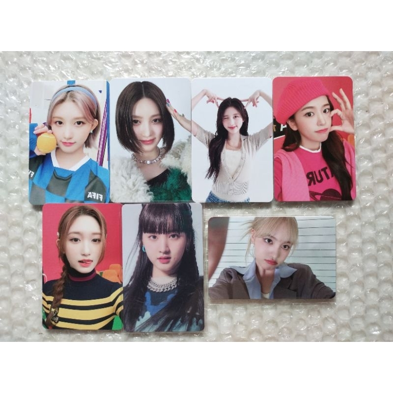 Jual Photocard album pc Ive i've i am lucky draw ld soundwave sw R2 bunny Wonyoung gaeul Rei ...