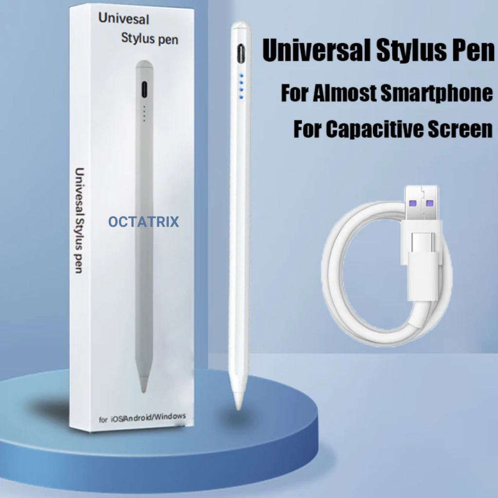 Jual Stylus Pen Touch Screen Rechargable Pencil With Tilt Sensitive ...