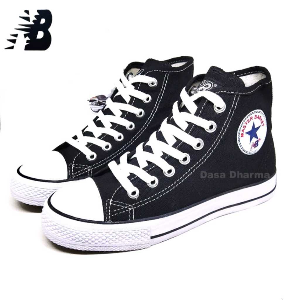 Jual Sepatu MB New Master Basket Sekolah SD SMP SMA Anak Laki Laki Tali ...