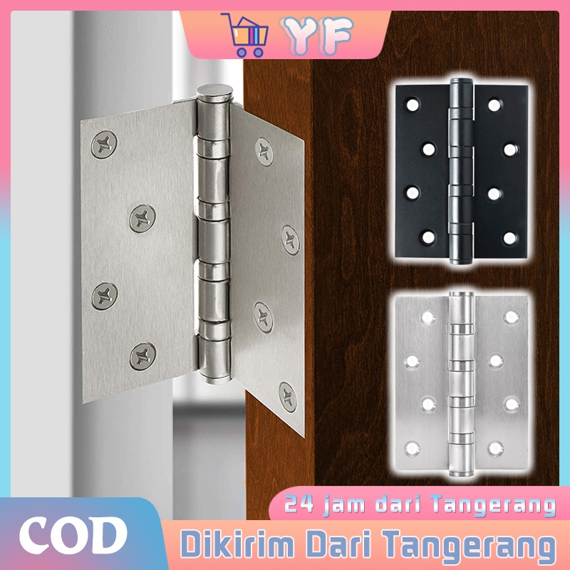 Jual 2PCS Engsel Kupu Kupu 4x3X3CM Engsel Pintu Jendela Stainless Anti ...