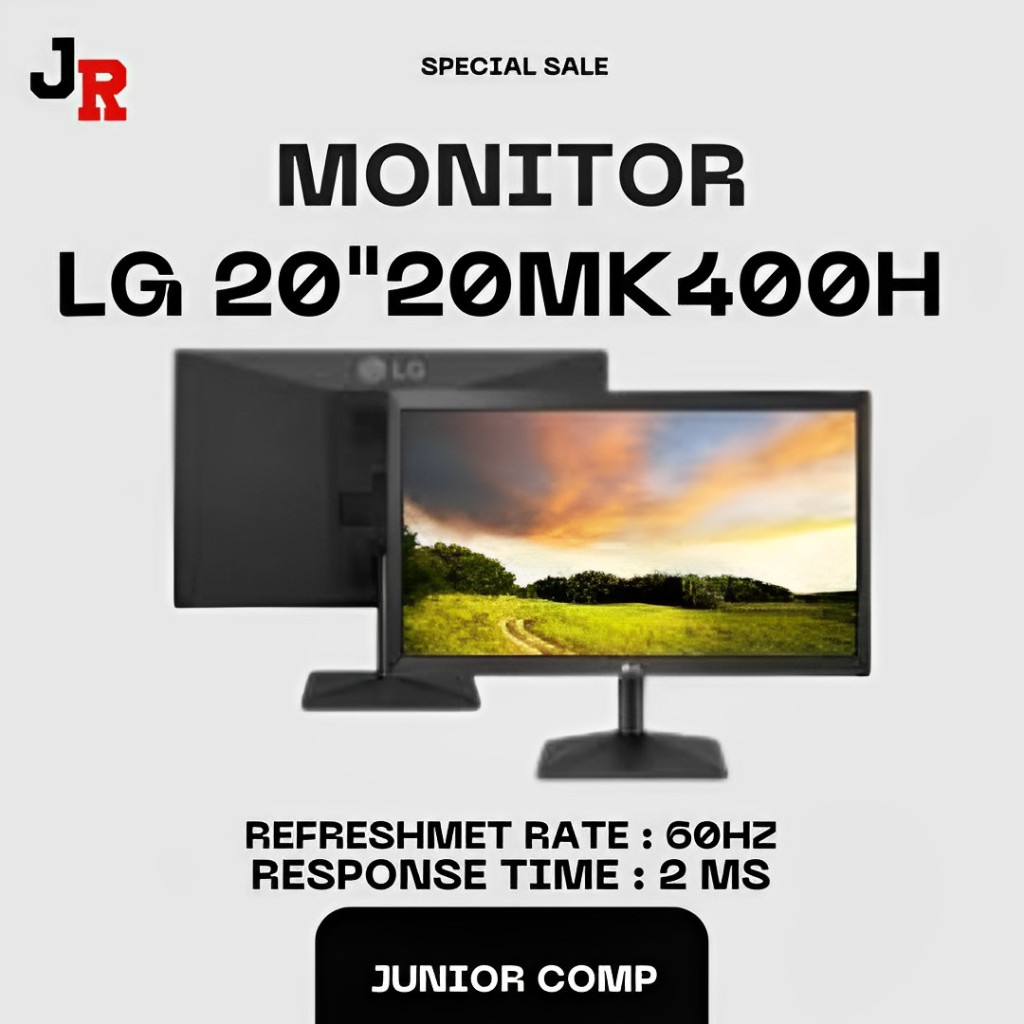 Jual MONITOR LG 20"20MK400H-B | Shopee Indonesia