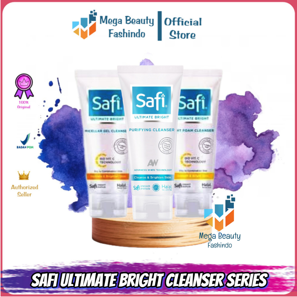 Jual Safi White Expert | Ultimate Bright Cleanser Series | Purifying ...
