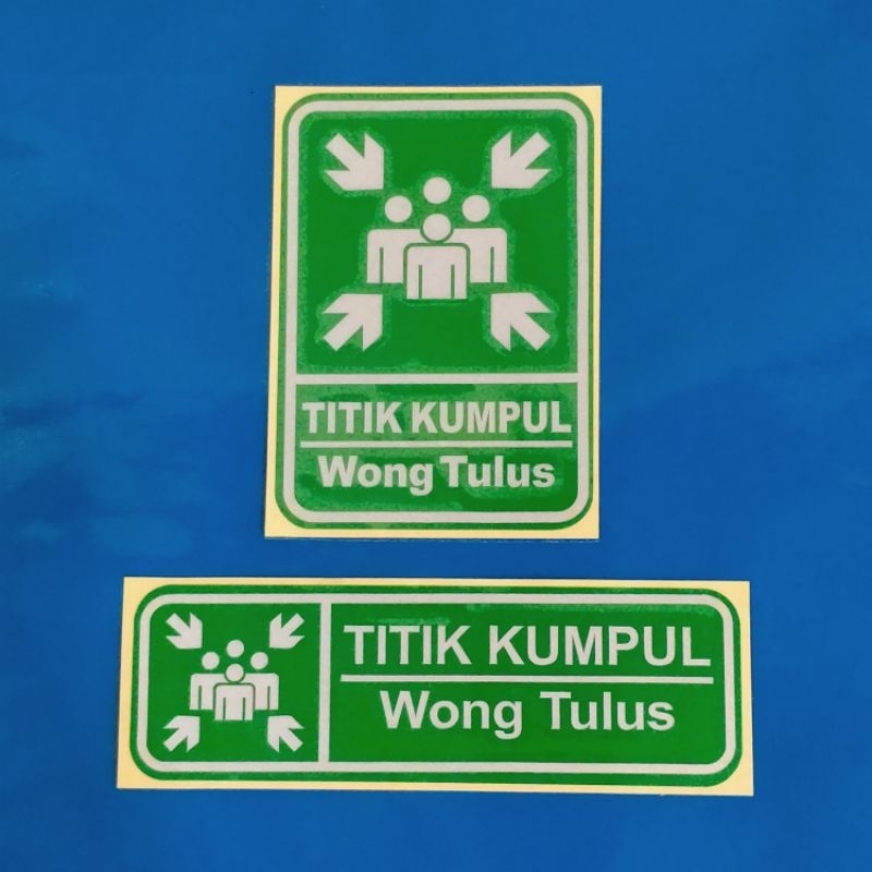 Jual Sticker TITIK KUMPUL WONG TULUS | Shopee Indonesia