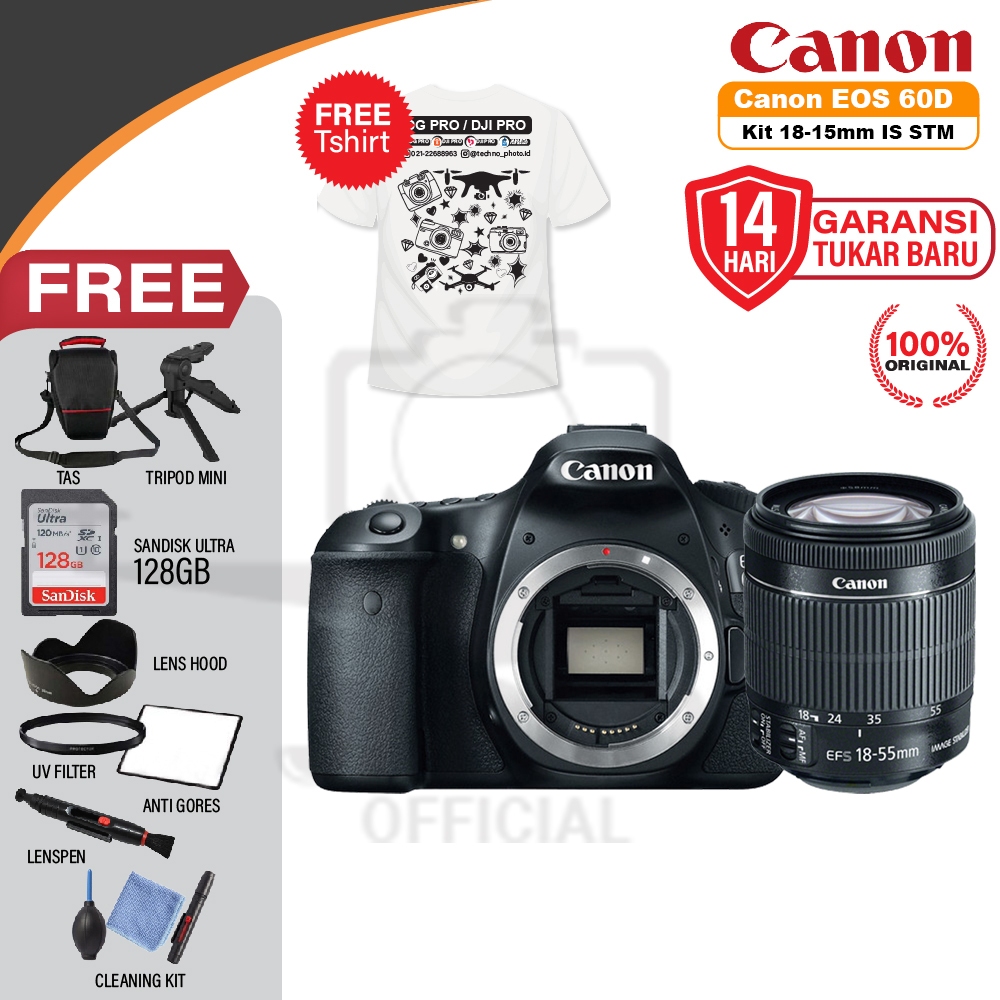 Jual CANON EOS 60D BODY ONLY DSLR BO - ORIGINAL CAMERA | Shopee Indonesia