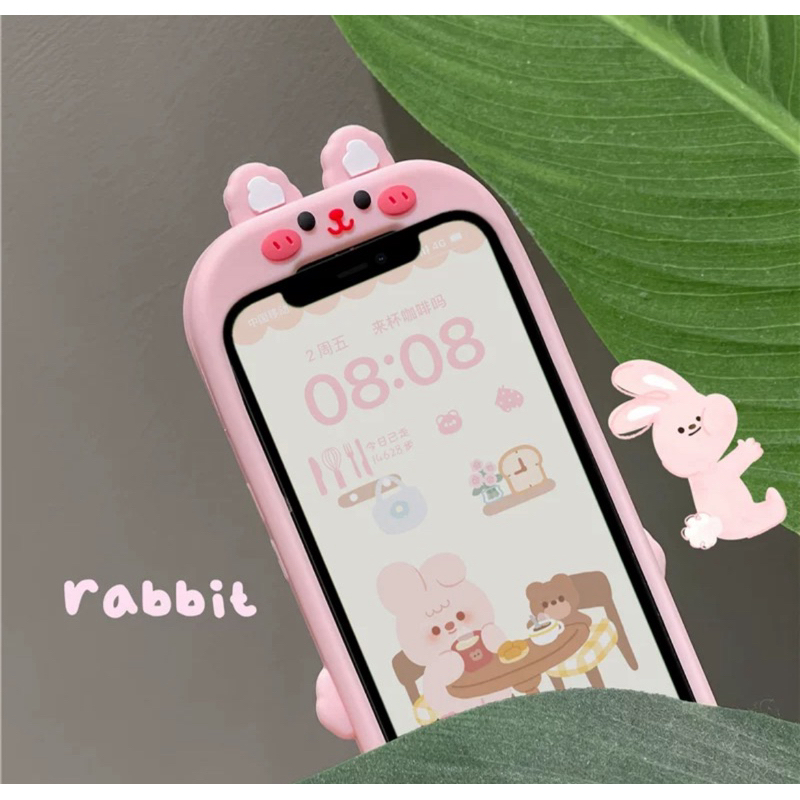 Jual CASE CASING HP IPHONE PINK LUCU [BACA DESK] | Shopee Indonesia