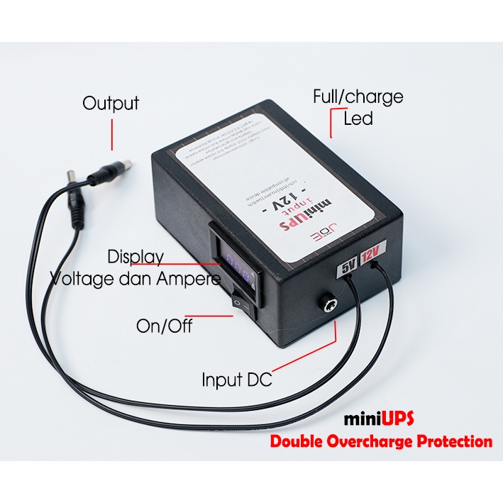Jual UPS mini 12 Volt Portable PROMO !!! | Shopee Indonesia