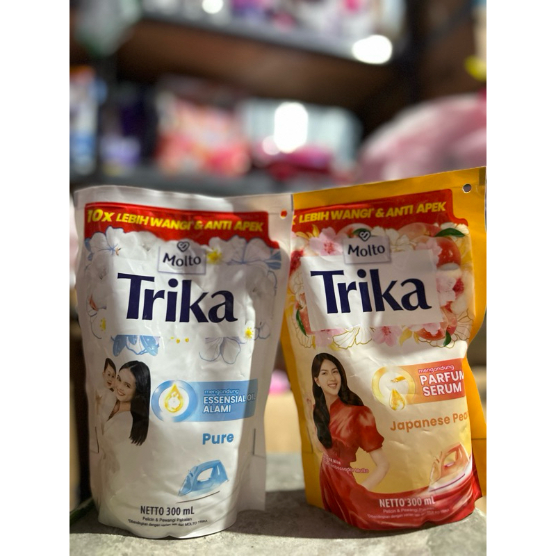 Jual Molto Trika Pelicin dan Pewangi Pakaian 300ml | Shopee Indonesia