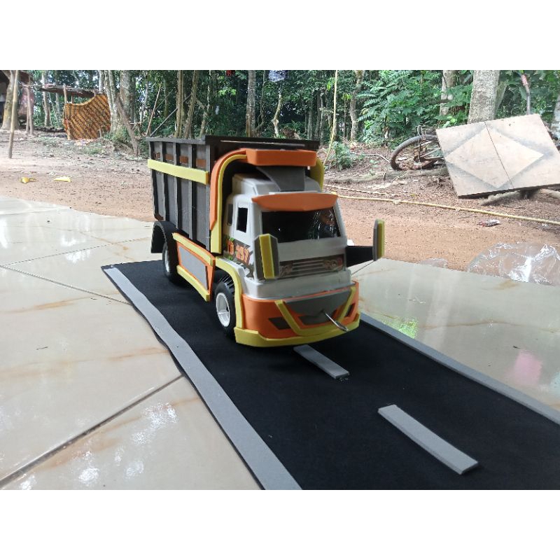 Jual miniatur truk modifikasi (free nama) | Shopee Indonesia
