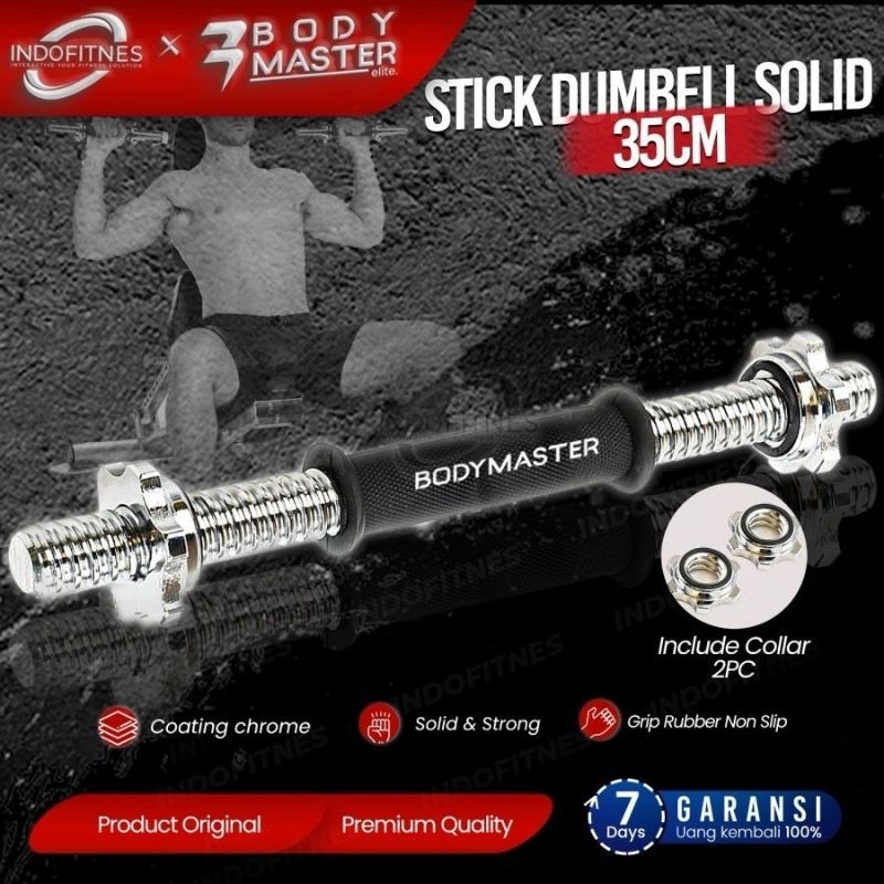 Jual stik bodymaster solid diameter 3 cm stik gym fitness stik barbel ...