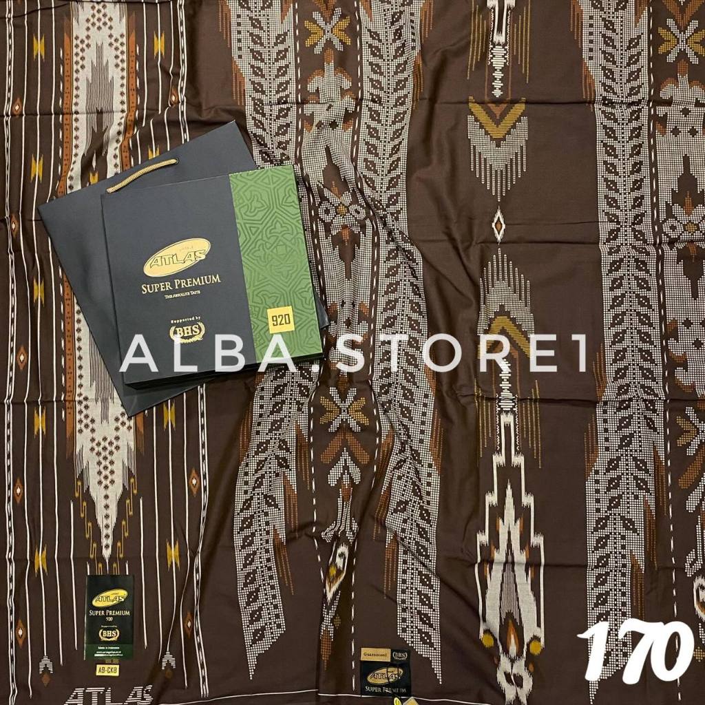 Jual [BARU]SARUNG ATLAS SUPER PREMIUM GOLD/SILVER ORI Atlas Suprem Sarung Atlas Supreme 920 945 ...