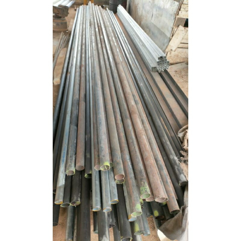 Jual Pipa besi ukuran 2 inch tebal 1.6 inchi panjang 6 meter | Shopee ...