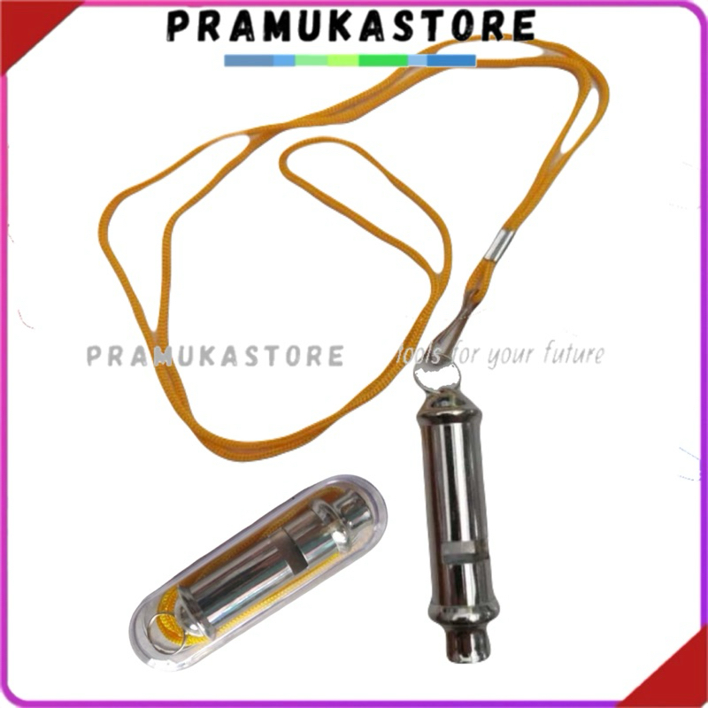 Jual Peluit Morse Stainless Sudah include tali dan Wadahnya - pluit ...