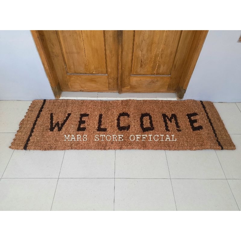 Jual Keset Welcome Panjang 2 Meter Bahan sabut Kelapa | Shopee Indonesia