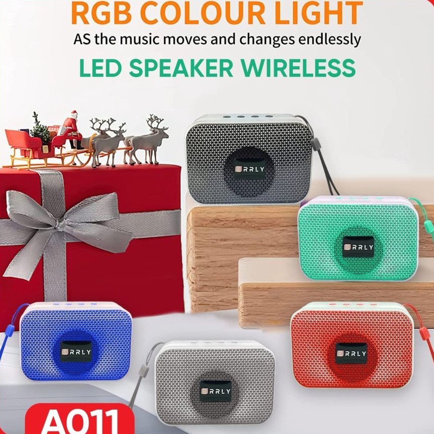 Jual WnM News Speaker Bluetooth Wireless A11 Lampu Led RGB MegaBass With Stand HP Support TWS ...