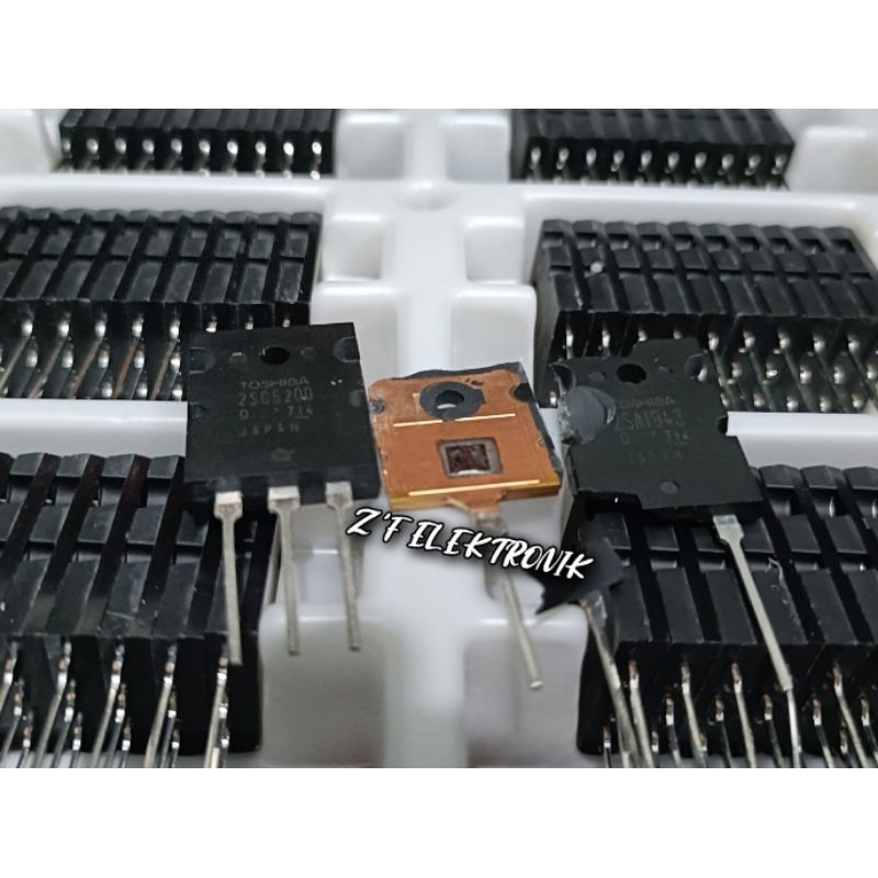 Jual TRANSISTOR A1943 C5200 LOT 714 FRE MIKA ISOLATOR. 1SET | Shopee Indonesia