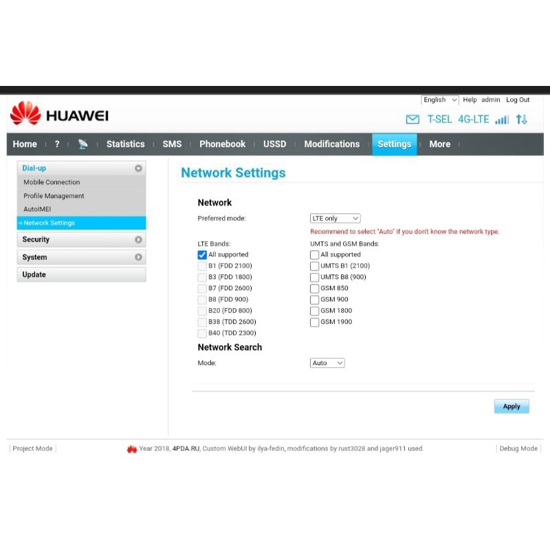 Jual Modem Huawei Megafone E3372-153 mod hilink | Shopee Indonesia