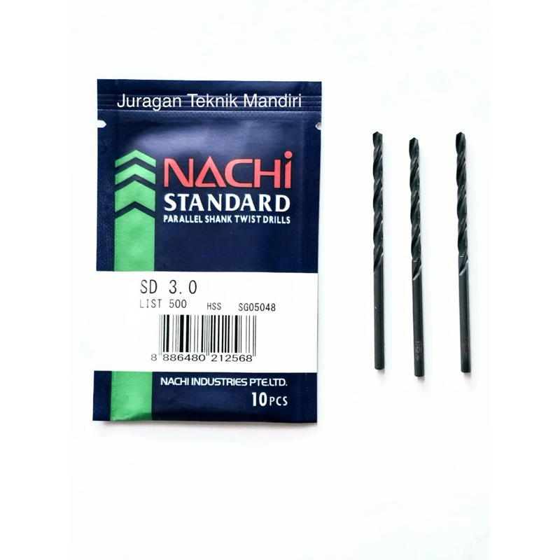 Jual Nachi 3 MM Mata Bor Besi HSS - Nachi Mata Bor Besi HSS 3 MM ( Harga untuk 1 pcs ) | Shopee ...