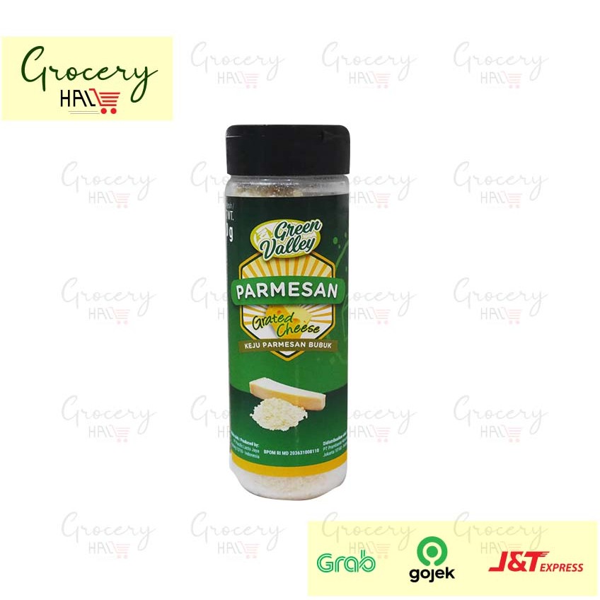 Jual GREEN VALLEY GRATED PARMESAN CHEESE 80 GR ( KEJU PARMESAN ...