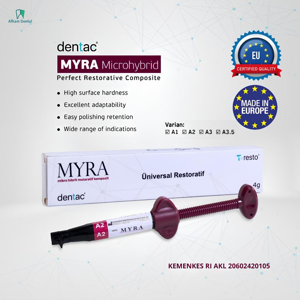 Jual AFHAM DENTAL COMPOSITE Micro Hybride UNIVERSAL MYRA DENTAC AKL ...