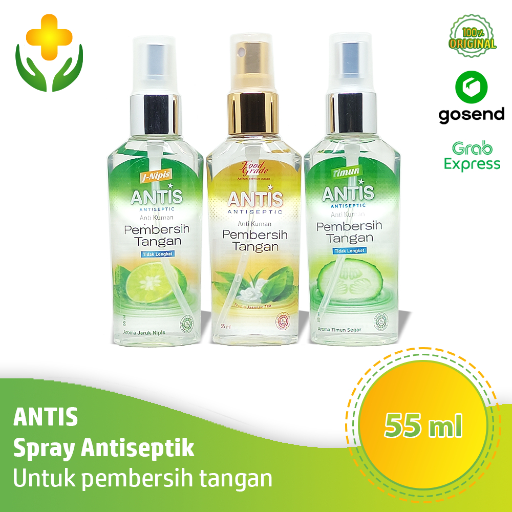 Jual Antis Spray Pembersih Tangan 55 ml | Shopee Indonesia