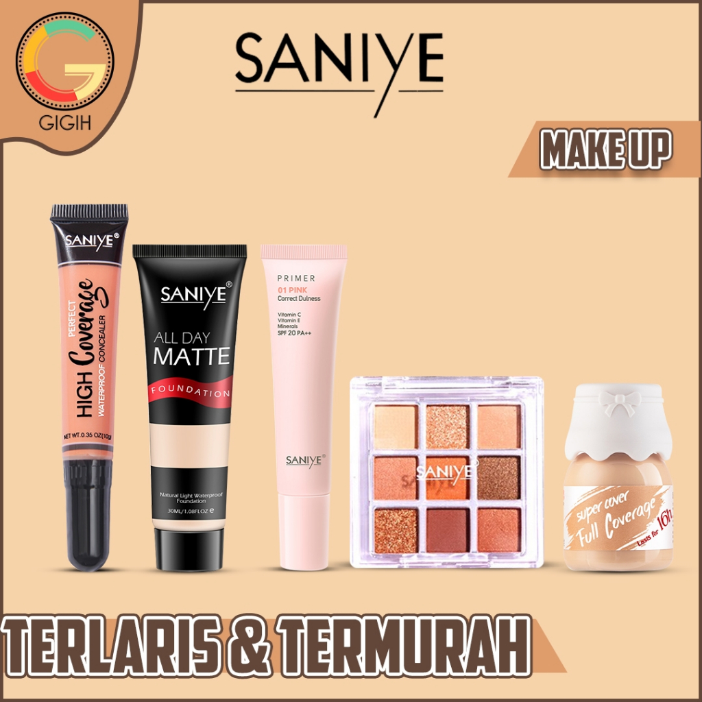 Jual SANIYE MAKEUP SERIES ( COLOR COREECTOR / EYESHADOW / CONCEALER ...