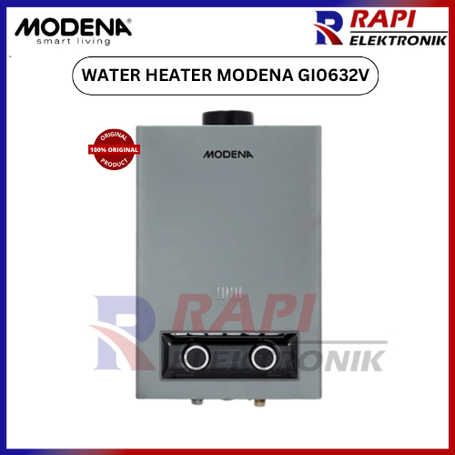 Jual WATER HEATER MODENA GI0632V / Pemanas air gas | Shopee Indonesia