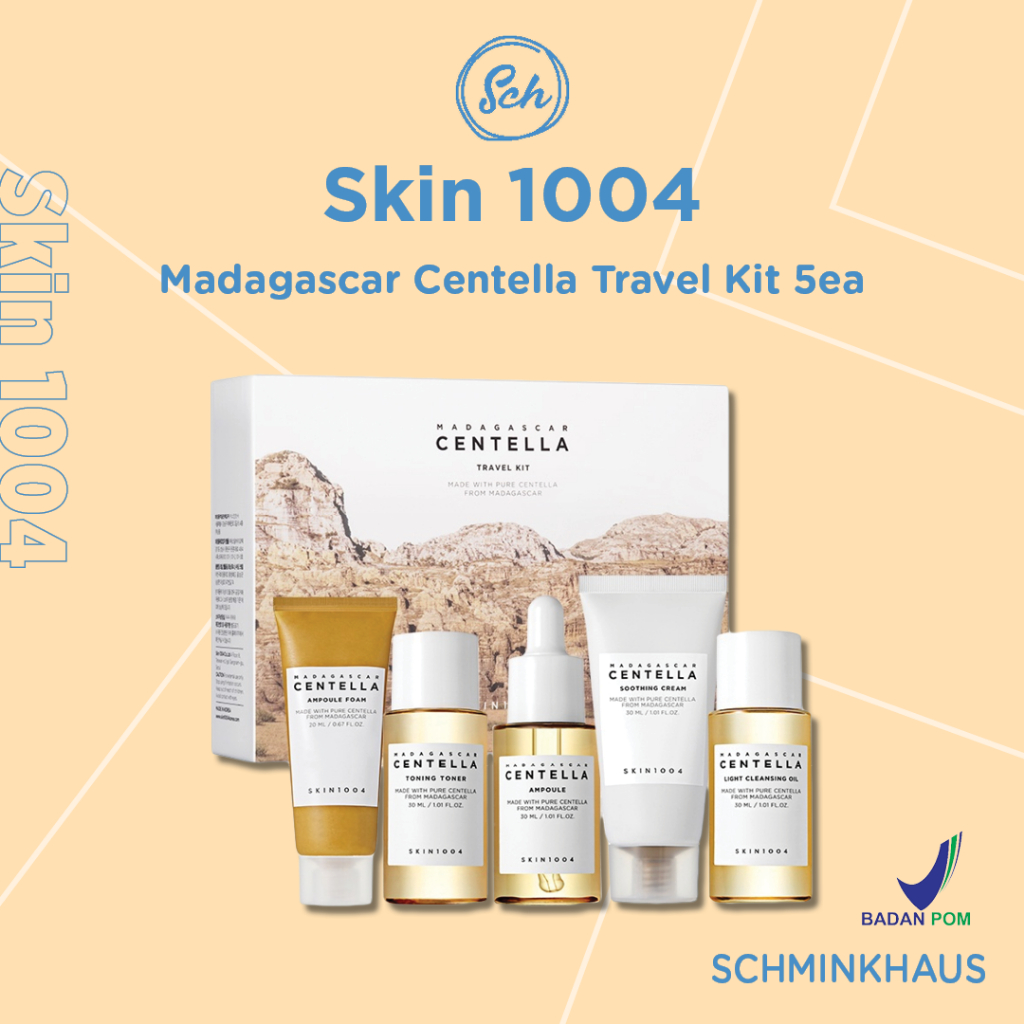 Jual [BPOM] SKIN1004 Madagascar Centella Travel SET / Travl Kit / Travel Size (Cek Exp.date di ...