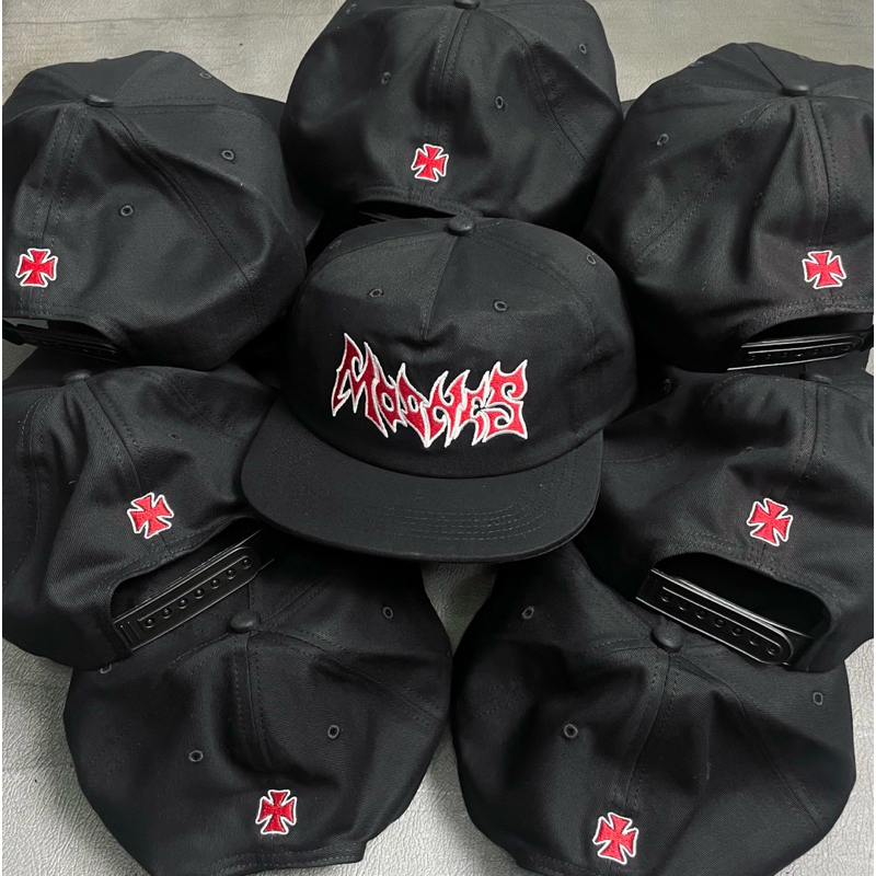 Jual Snapback Moones - Iron Cross Red | Original Merchandise | Topi ...