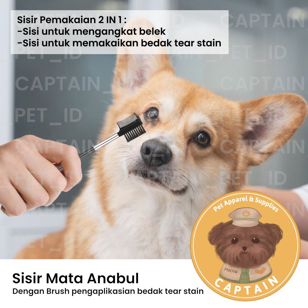 Jual SISIR TEAR STAIN NODA MATA ANJING KUCING BICHON POODLE HSIH TZU ...