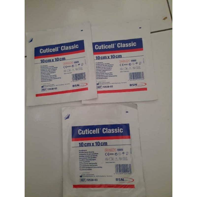 Jual Plaster Luka Cuticell Classic 10cm x 10cm (PerPCS) | Shopee Indonesia