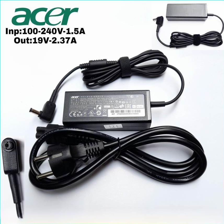 Jual Adaptor Charger Laptop acer 19v 2.37a | Shopee Indonesia