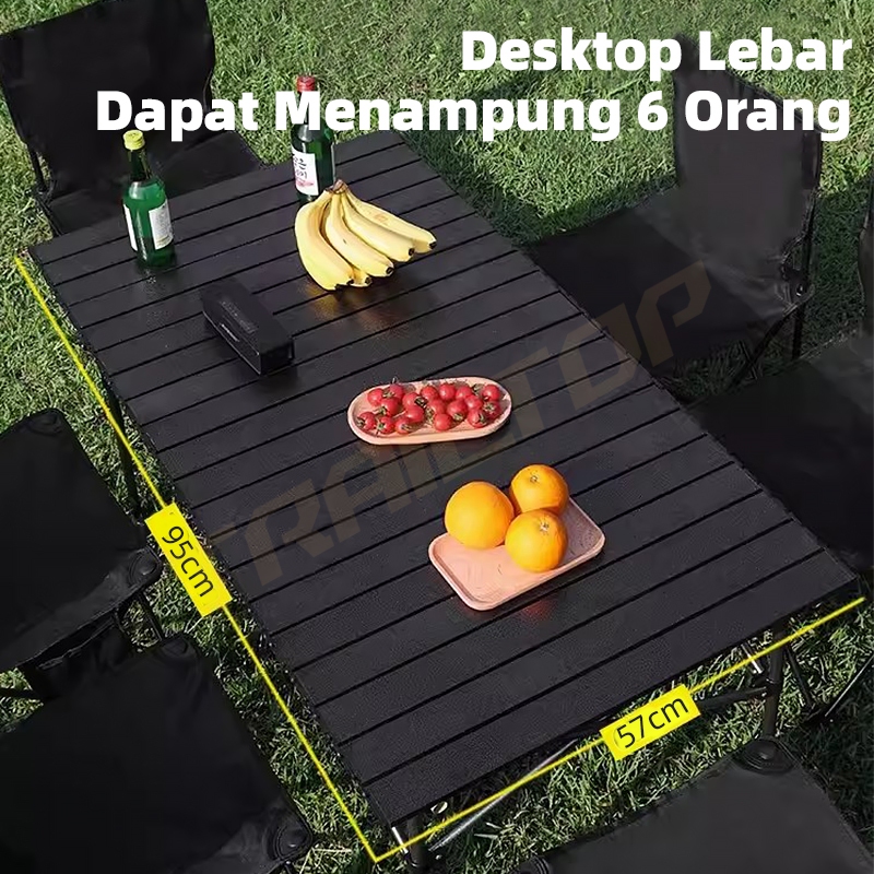Jual TrailTop Meja Camping Lipat Outdoor Meja Kemping Kursi Lipat Set ...