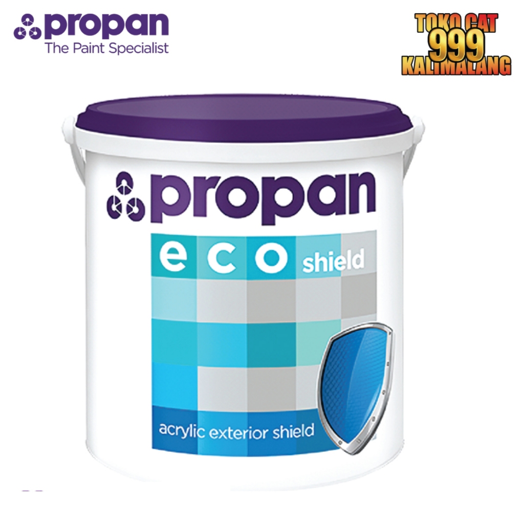 Jual Cat Tembok Rumah Exterior Propan Eco Shield ES-600 Putih 9101 5Kg ...