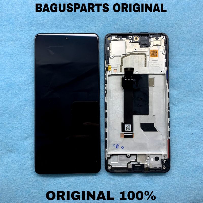 Jual LCD TS TOUCHSCREEN SET FRAME XIAOMI REDMI NOTE 12 PRO 5G ORIGINAL ...
