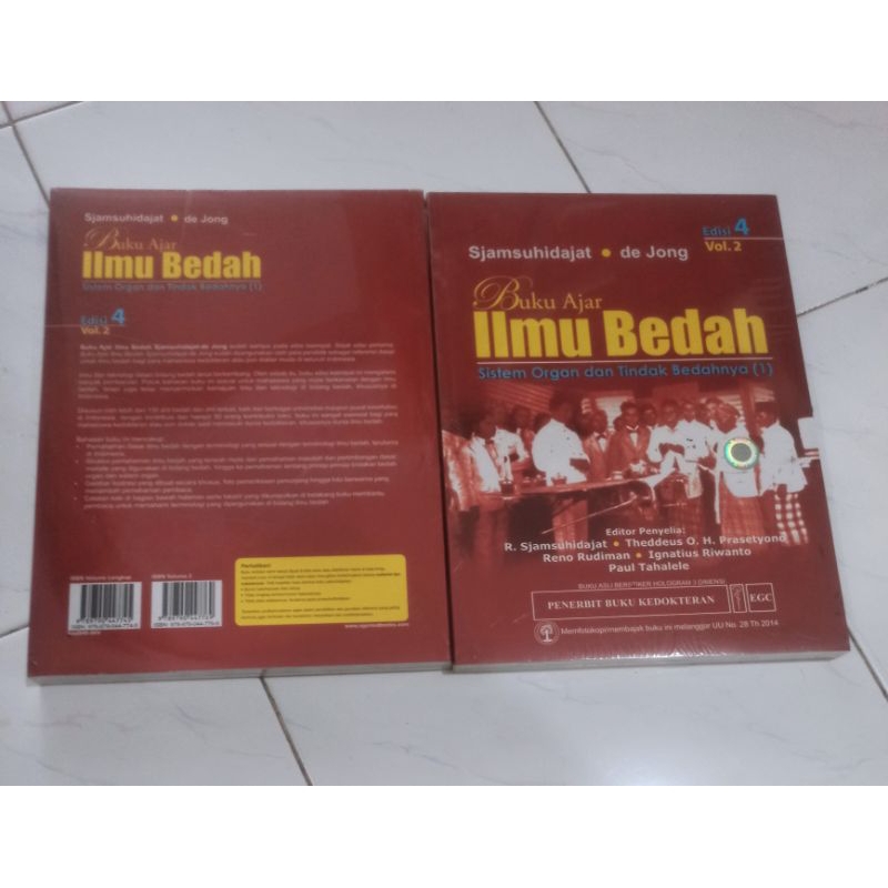 Jual Buku Ajar Ilmu Bedah Vol. 2 Edisi 4 | Shopee Indonesia