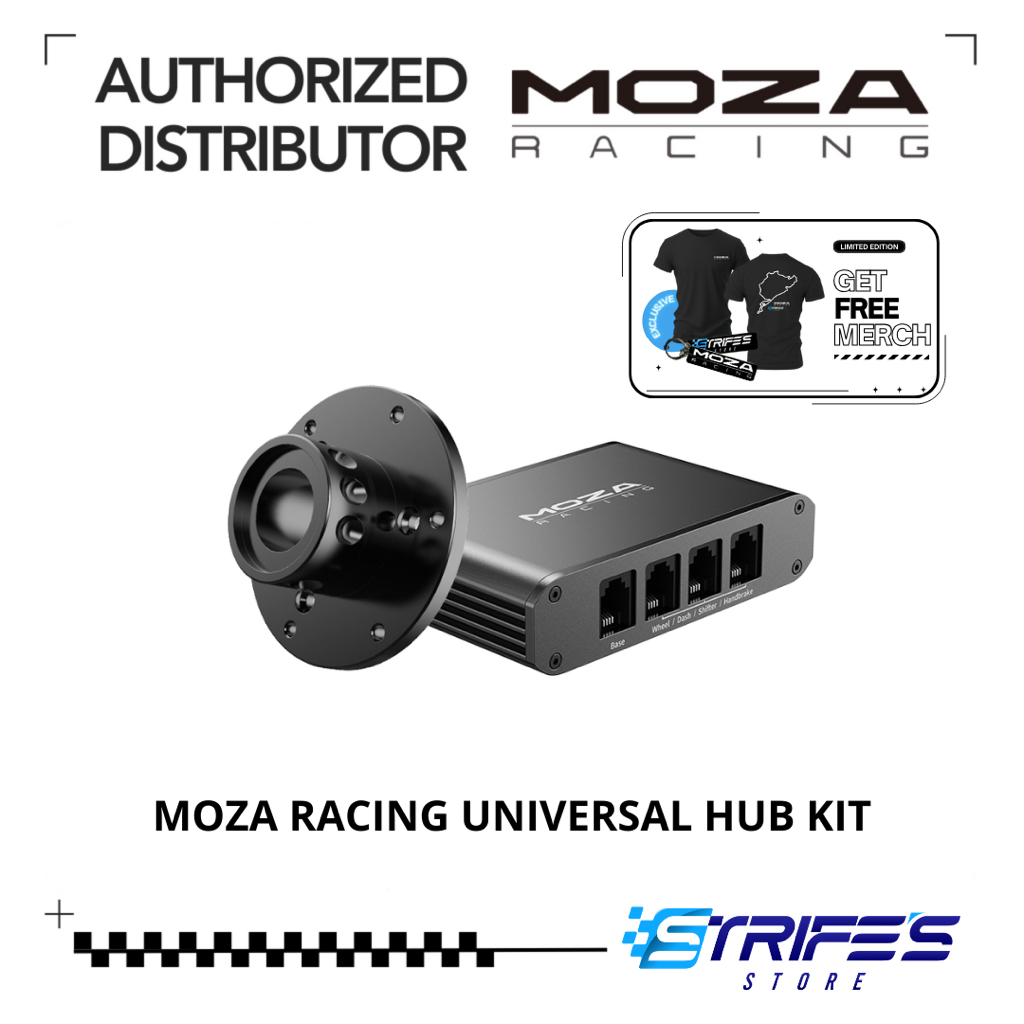 Jual Moza Racing Universal Hub + Wheelbase Adapter Kit for FSR/KS F1 ...