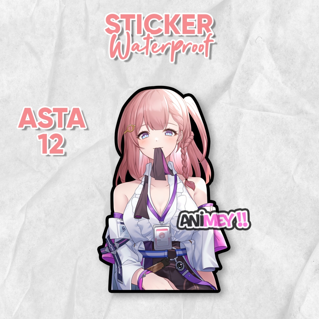 Jual Stiker Asta Honkai Star Rail / Sticker Anime Waterproof | Shopee ...
