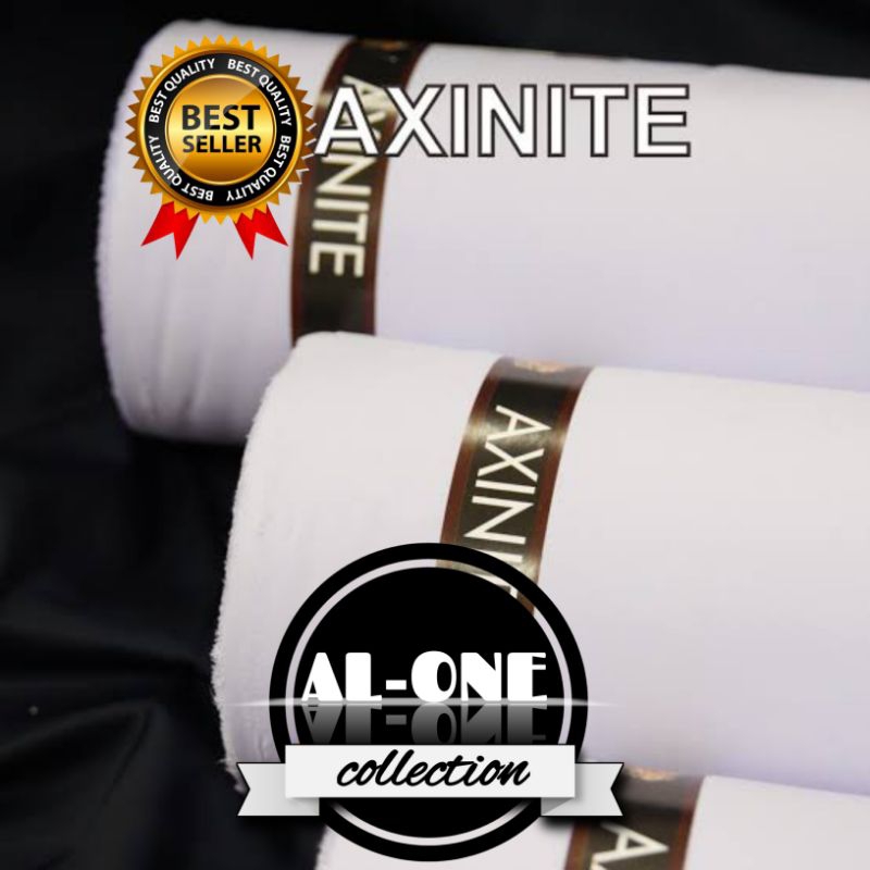 Jual Kain putih SPUN POLY AXINITE polyester tetoron katun TC Lebar 150 ...