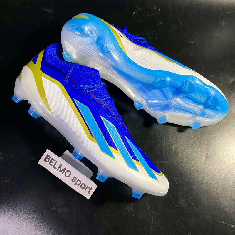 Jual Sepatu Bola Adidas X Crazyfast .1 Messi Blue Goldh | Shopee Indonesia