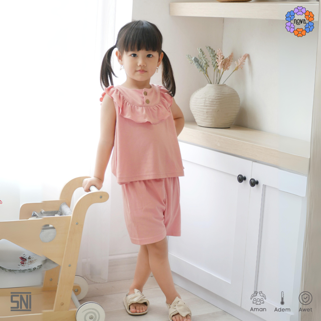 Jual NOVA - CLARA SET - Setelan Anak Perempuan 6 bulan - 4 Tahun - Dress Series (1 set) | Shopee ...