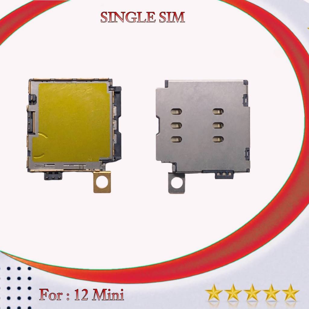 Jual KONEKTOR/ADAPTOR SIM SINGLE 12 MINI MEMBACA KARTU SIM ORIGINAL NEW ...