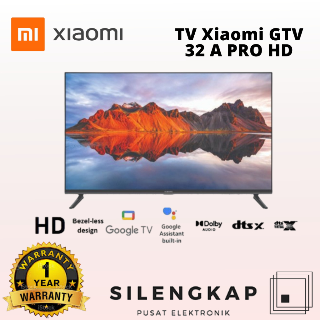 Jual Xiaomi Mi TV 32" Inch A Pro Series Google TV Dolby Smart Android ...